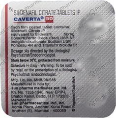 Caverta 50 Tablet: Uses, Side-effects, Price, Dosage & More Info ...
