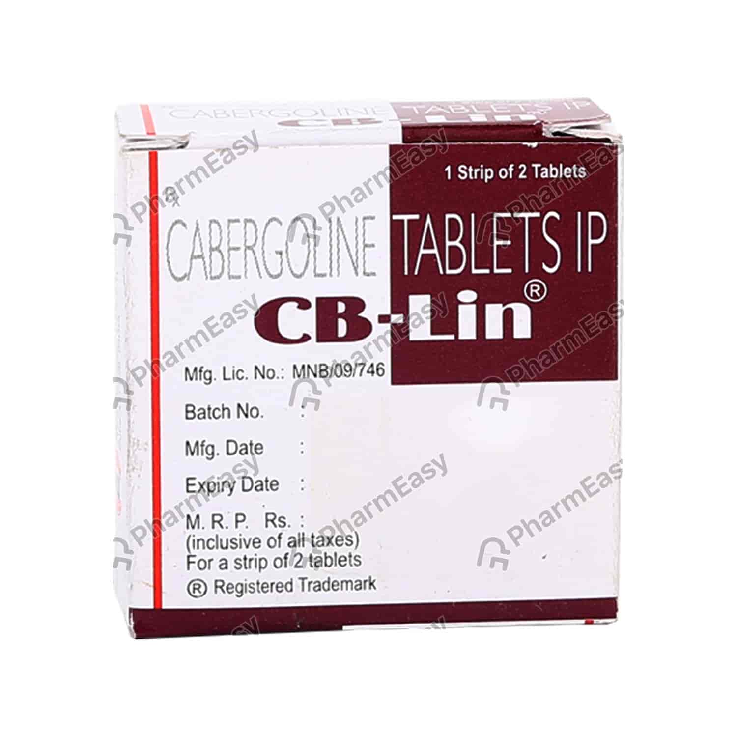 Buy Cb Lin 0.5mg Tablet Online at Flat 18% OFF* | PharmEasy