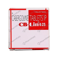 Buy Cb Lin 0.25 MG Tablet (2) Online at Flat 18% OFF* | PharmEasy