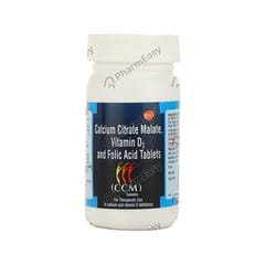 Buy Ccm Bottle Of 30 Tablets Online at Flat 18% OFF* | PharmEasy