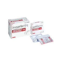 Buy Cefasyn 500 MG Tablet (4) Online at Flat 18% OFF* | PharmEasy