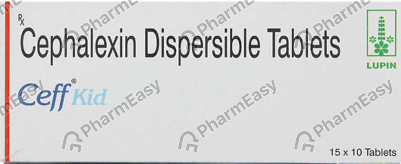 Ceff Kid 125 MG/5ML Tablet (10): Uses, Side Effects, Price & Dosage ...