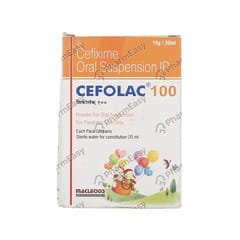 Cefolac 100 MG Syrup (30) - Uses, Side Effects, Dosage, Composition ...