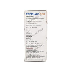 Cefolac 100 MG Syrup (30) - Uses, Side Effects, Dosage, Composition ...