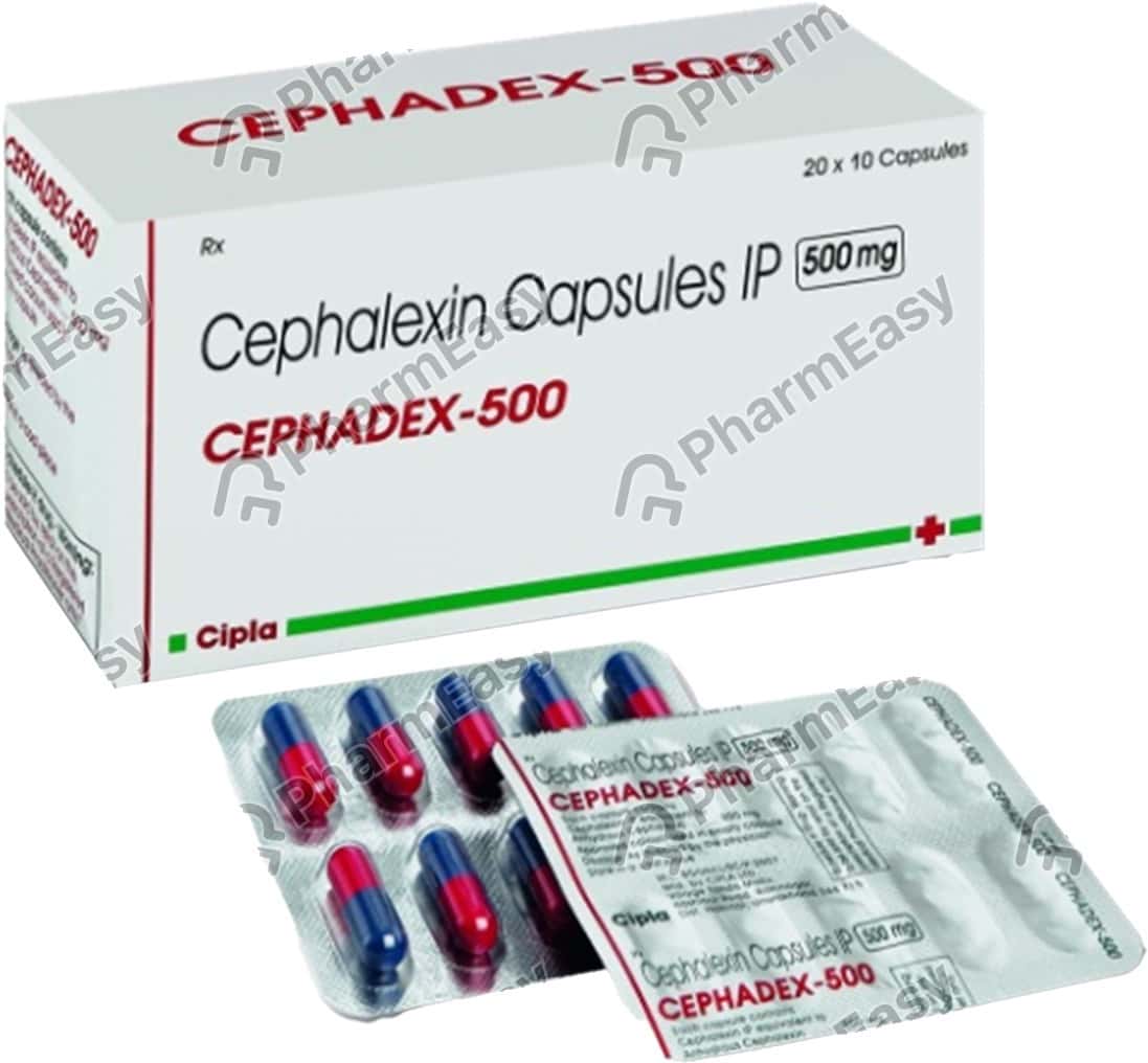 Staphydex 500 MG Capsule (10): Uses, Side Effects, Price, Dosage ...