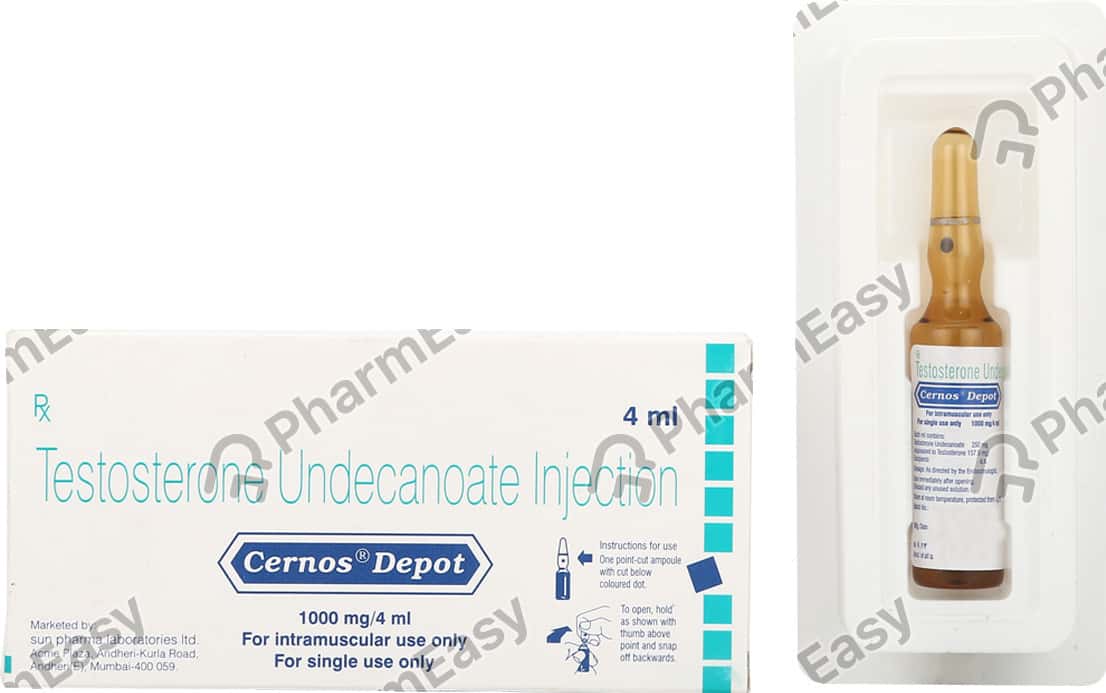 Cernos Depot 250 MG/ML Injection (4): Uses, Side Effects, Price ...