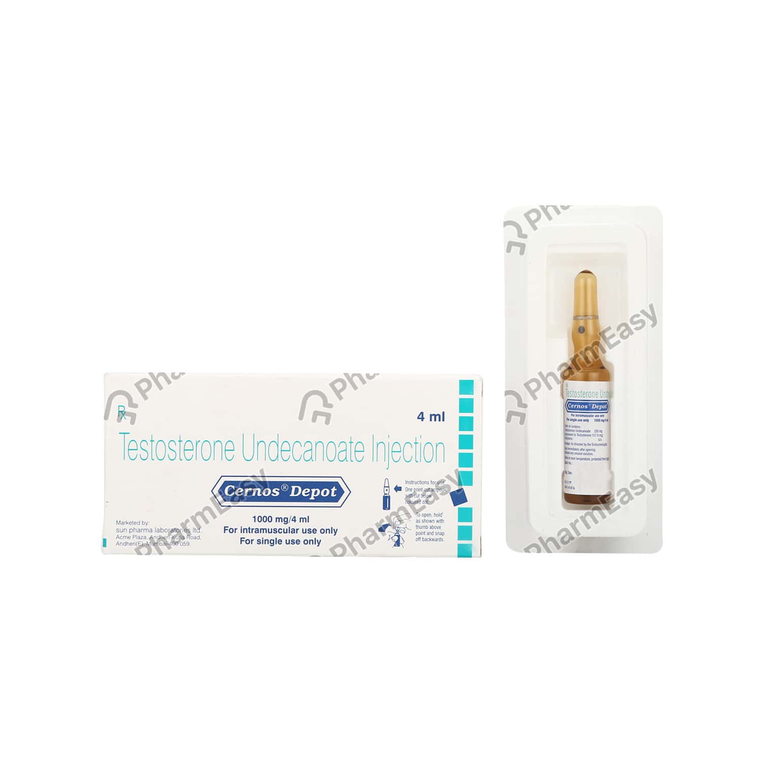 Buy Cernos Depot 250 MG Injection (4) Online at Flat 18% OFF* | PharmEasy