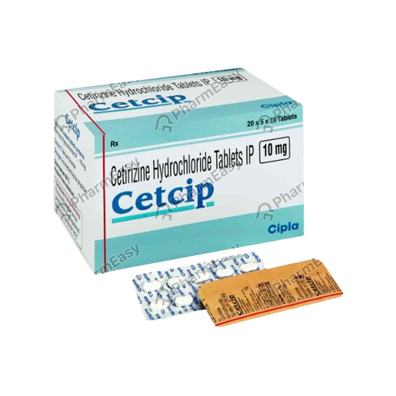 Cetcip 10mg Tab - Uses, Side Effects, Dosage, Composition & Price ...
