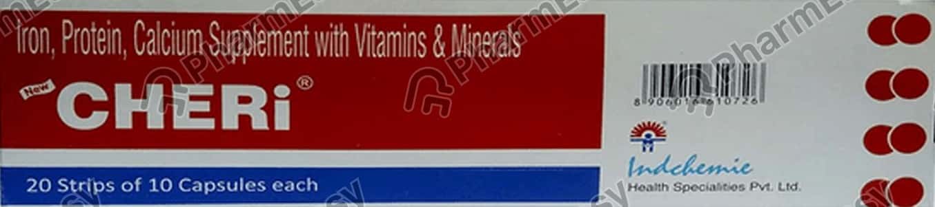 Buy Cheri Strip Of 10 Capsules Online at Flat 15% OFF | PharmEasy