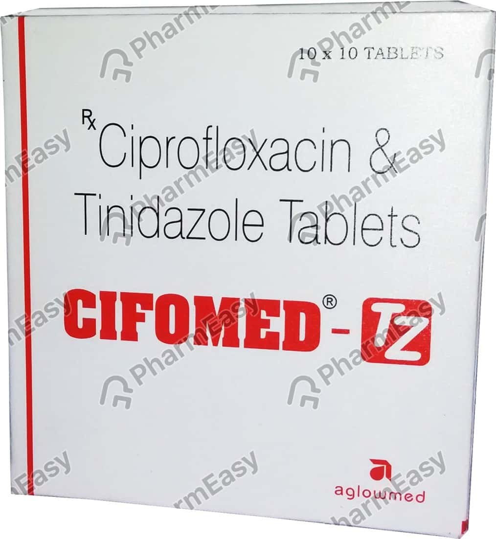 Cifomed Tz Strip Of 10 Tablets: Uses, Side Effects, Price & Dosage ...