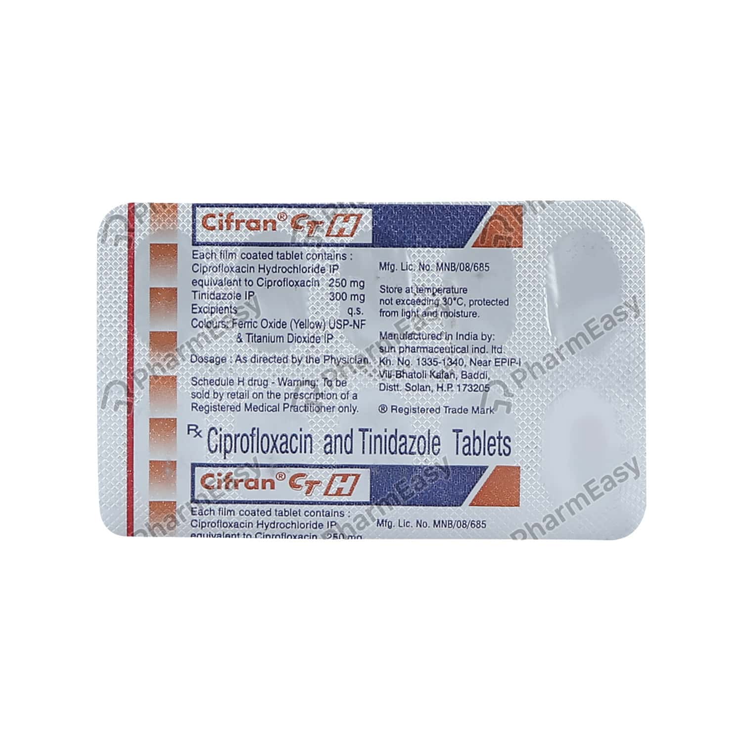 Cifran Cth Tab - Uses, Side Effects, Dosage, Composition & Price ...
