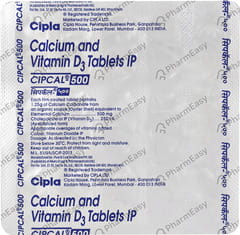 Cipcal 500 Tablet: Uses, Side-effects, Price, Dosage & More Info ...