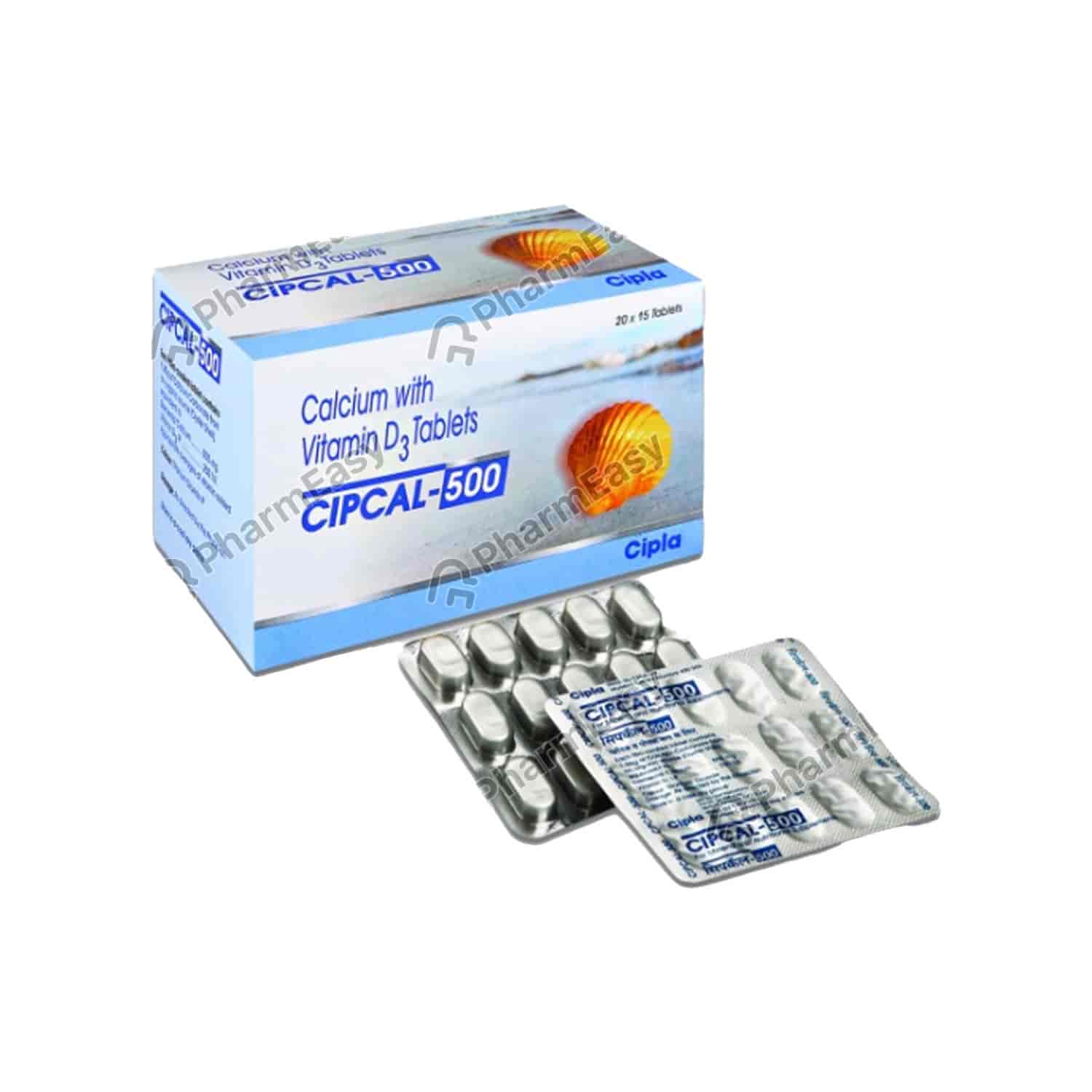 Cipcal 500mg Tablet 15'S - Uses, Side Effects, Dosage, Composition ...