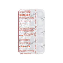 Buy Ciplactin 4 MG Tablet (15) Online at Flat 18% OFF* | PharmEasy