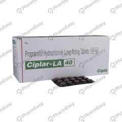 Ciplar-LA 40 Tablet: Uses, Side Effects, Price, Dosage & More Info ...