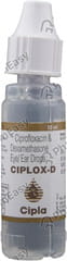Ciplox D Bottle Of 10ml Eye/Ear Drops: Uses, Side Effects, Price ...