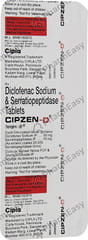 Cipzen D Strip Of 10 Tablets: Uses, Side Effects, Price & Dosage ...