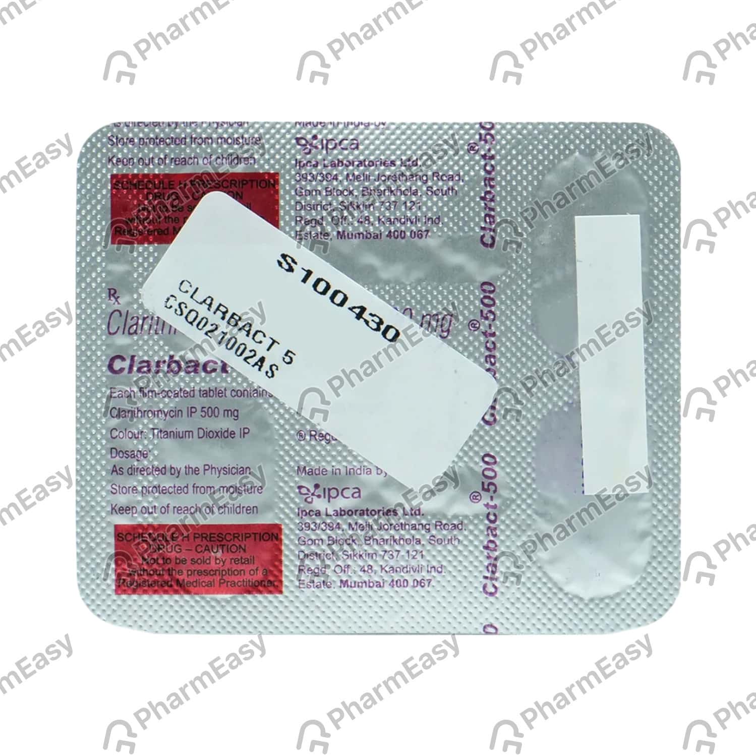 Clarbact 500 MG Tablet (4): Uses, Side Effects, Price & Dosage | PharmEasy