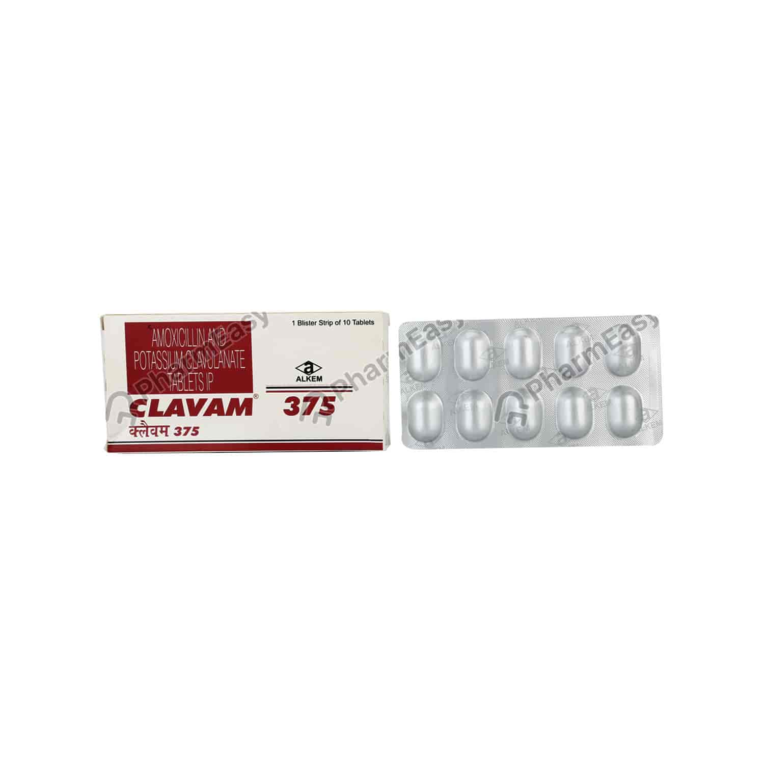 Clavam 375mg Tab - Uses, Side Effects, Dosage, Composition & Price ...
