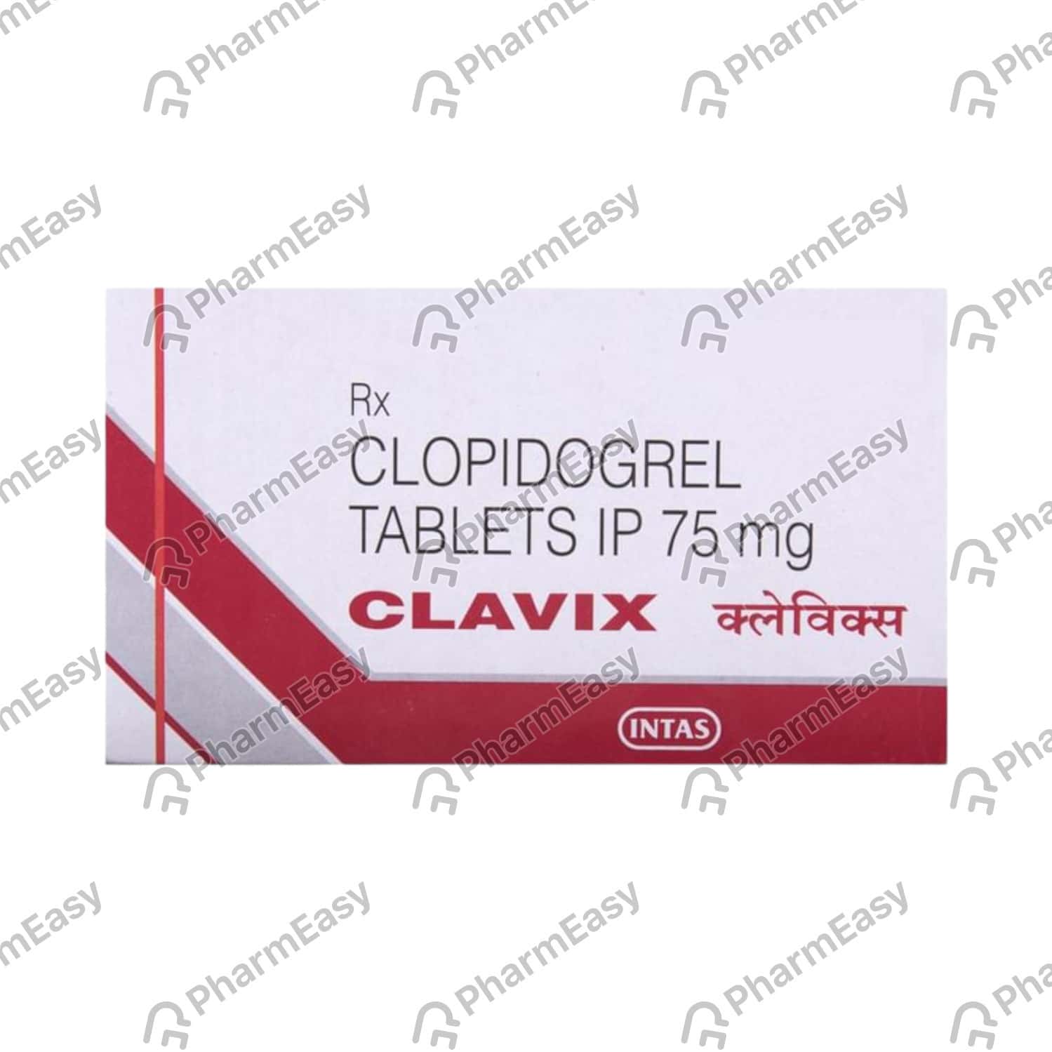 Buy Clavix 75 MG Tablet (10) Online at Flat 15% OFF | PharmEasy