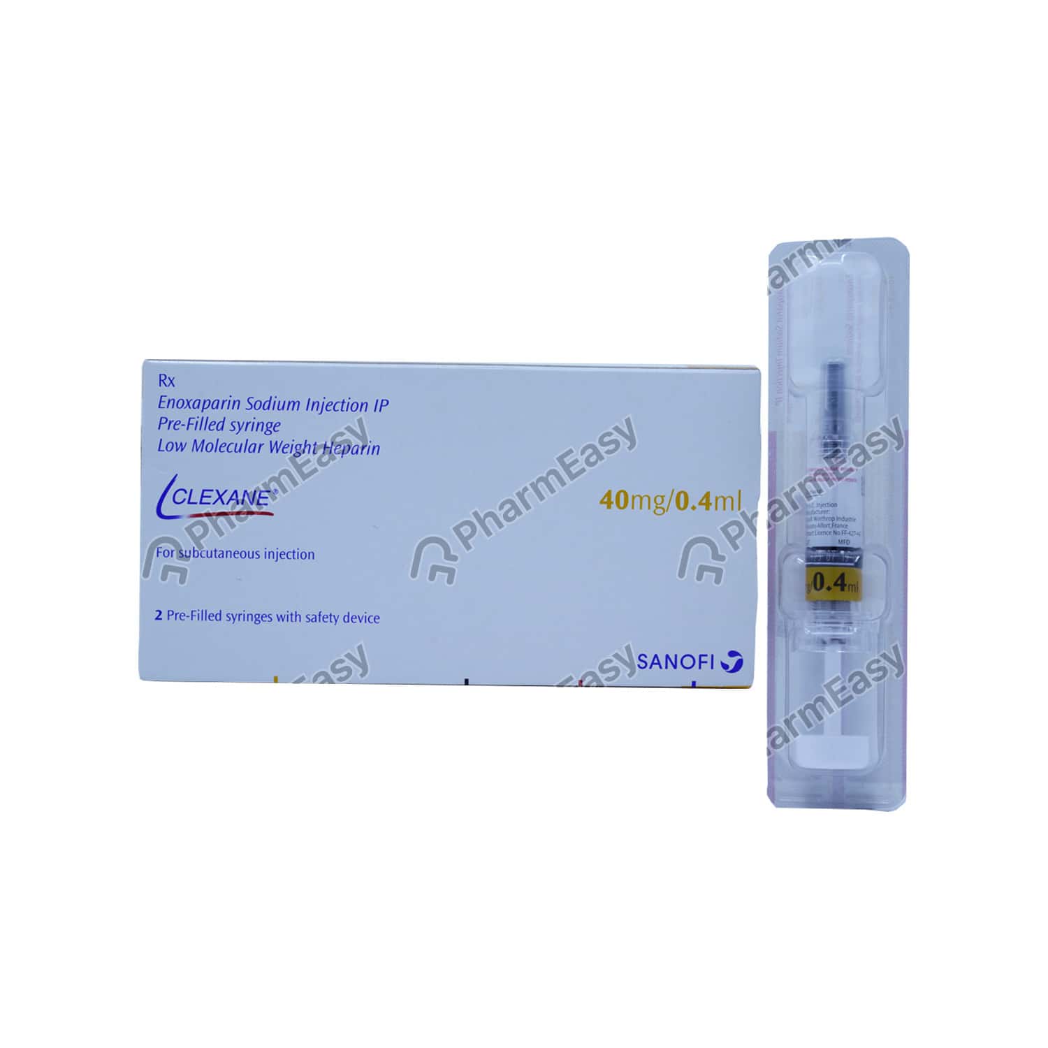 Clexane 40 MG Injection (0.4) - Uses, Side Effects, Dosage, Composition & Price | PharmEasy