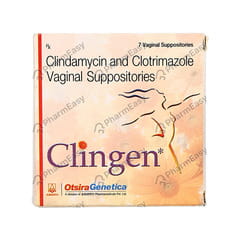 Buy Clingen Vaginal Suppository (7) Online at Flat 18% OFF* | PharmEasy