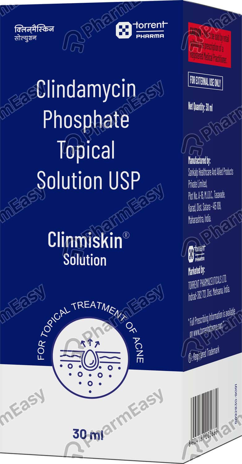 Clinmiskin 1 %W/V Liquid For Skin Application (30): Uses, Side Effects ...