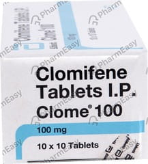Clome 100 MG Tablet (10): Uses, Side Effects, Price & Dosage | PharmEasy