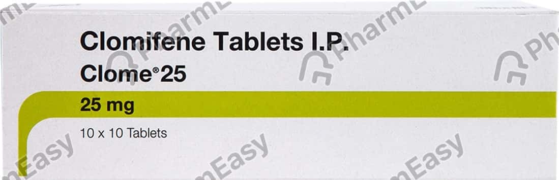 Clome 25 MG Tablet (10): Uses, Side Effects, Price & Dosage | PharmEasy