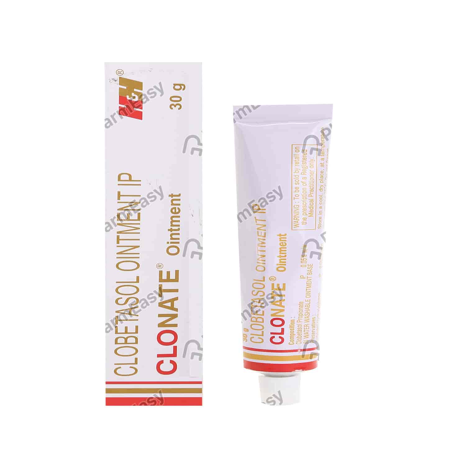 Clonate 0.05% Oint 30gm - Uses, Side Effects, Dosage, Composition ...