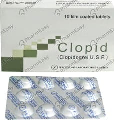 Clopid 75 MG Tablet (10): Uses, Side Effects, Price & Dosage | PharmEasy