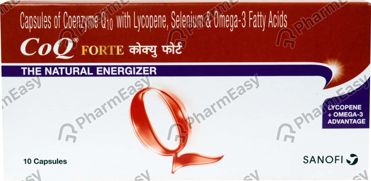 Buy Co Q Care Forte Capsule (10) Online at Flat 15% OFF | PharmEasy