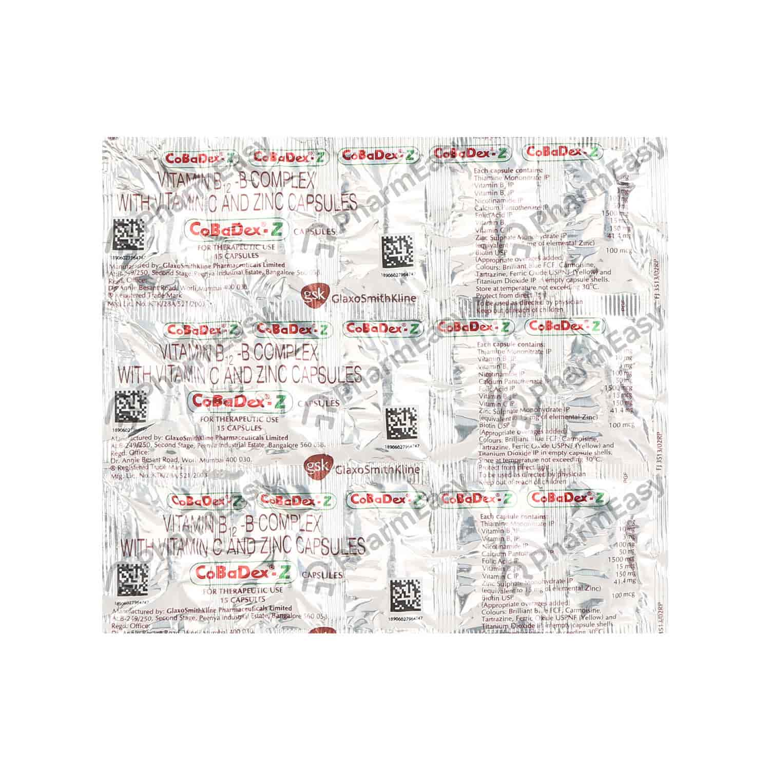 Buy Cobadex Z Cap Online at Flat 18% OFF* | PharmEasy