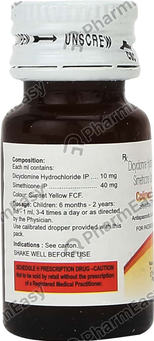 Colimex Bottle Of 10ml Oral Drops: Uses, Side Effects, Price & Dosage ...