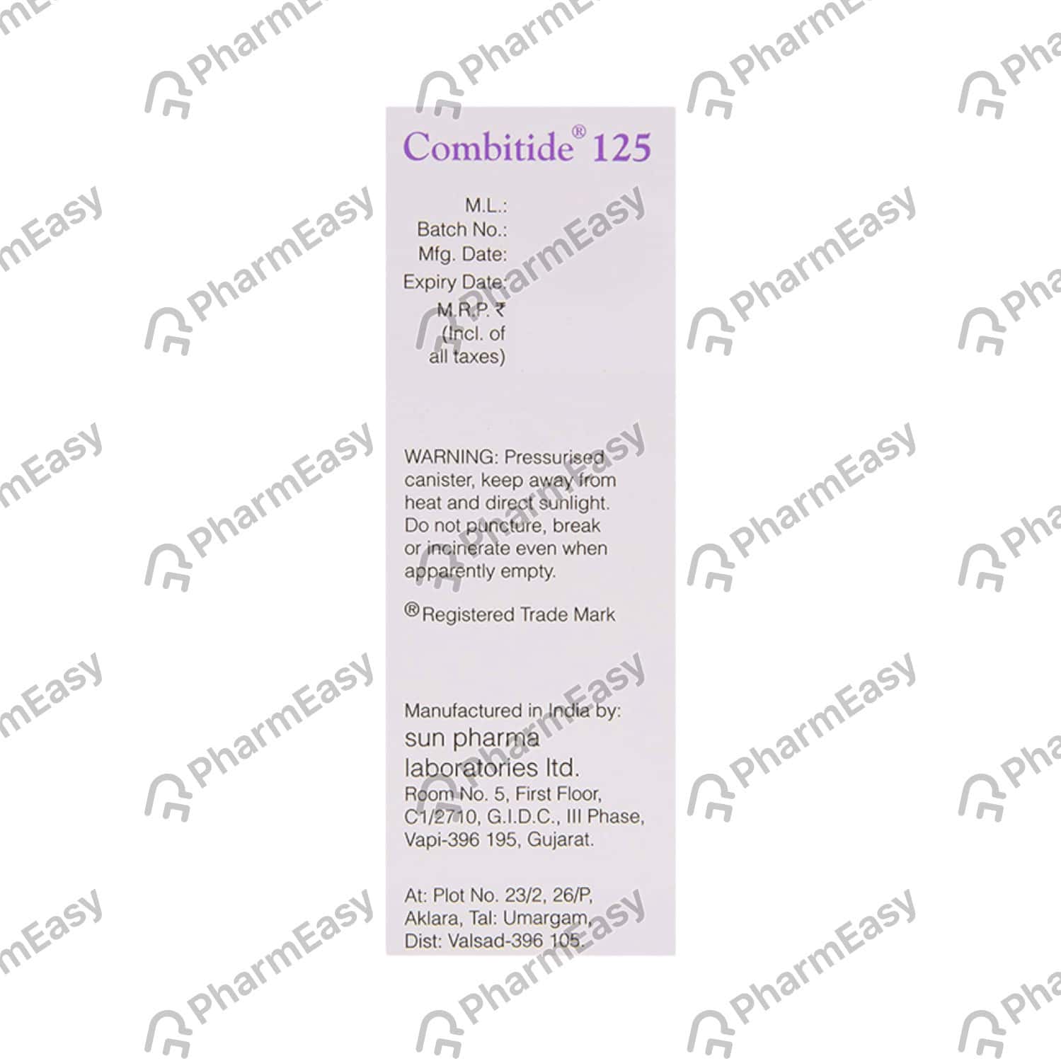 Combitide 250mcg Box Of 60md Metered Dose Inhaler: Uses, Side Effects ...