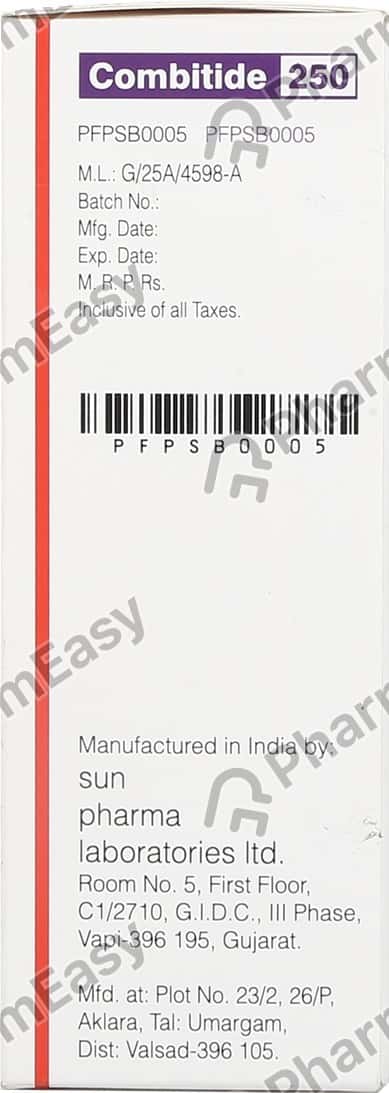 Combitide 250mcg Box Of 120md Metered Dose Inhaler: Uses, Side Effects ...