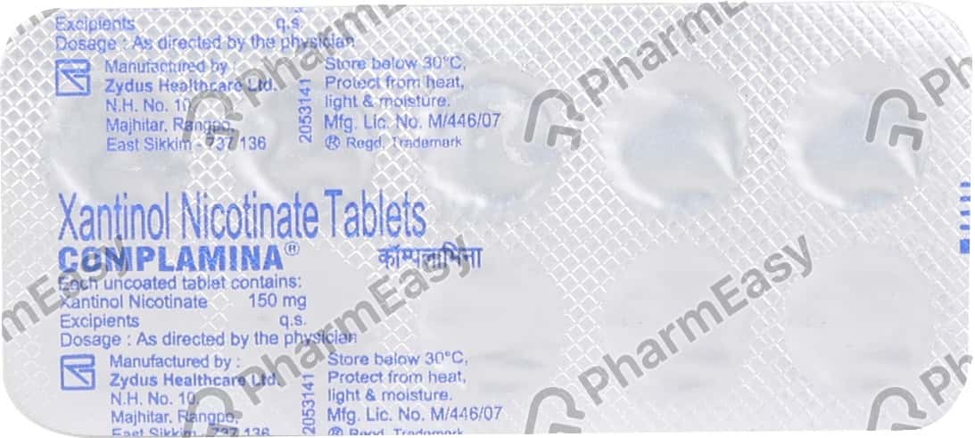 Buy Complamina 150 MG Tablet (10) Online at Flat 15% OFF | PharmEasy