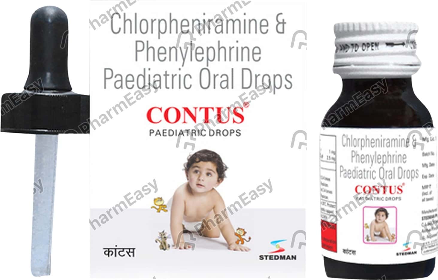 Contus Paed Drops 15ml: Uses, Side Effects, Price & Dosage | PharmEasy