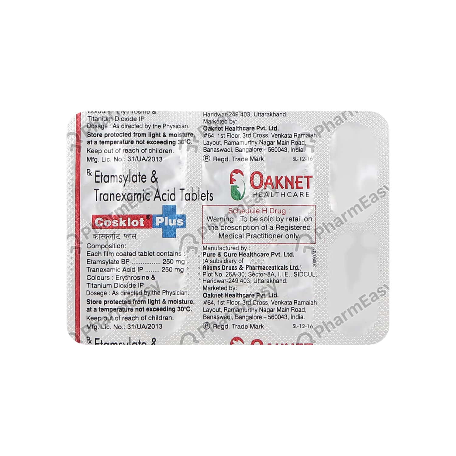 Buy Cosklot Plus Tablet Online at Flat 18% OFF* | PharmEasy
