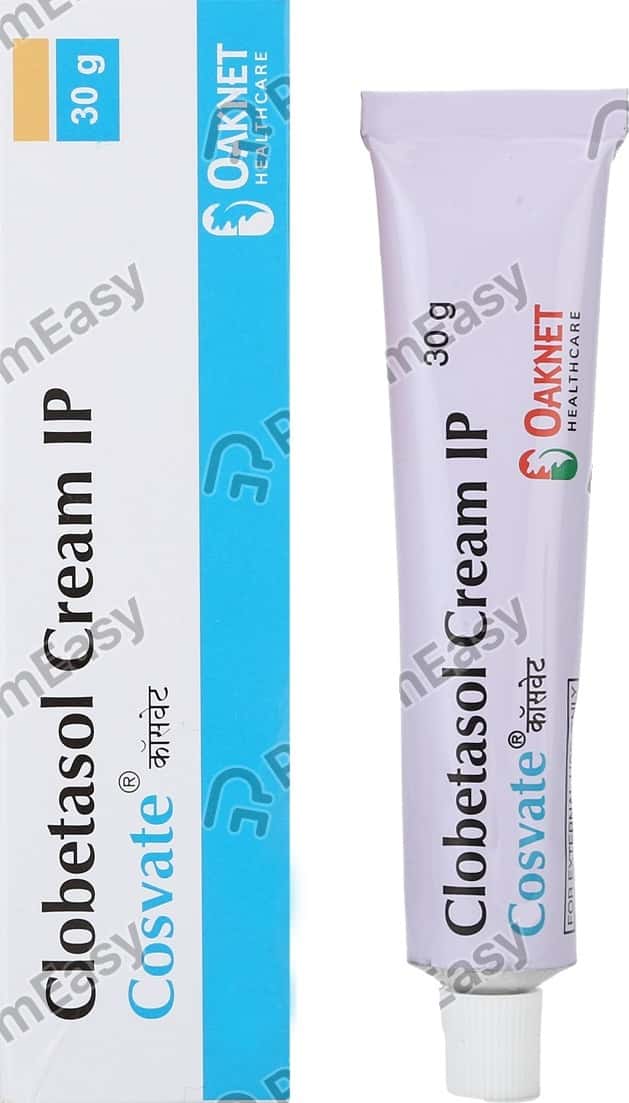 Cosvate 0.05 %W/W Cream (30): Uses, Side Effects, Price & Dosage ...