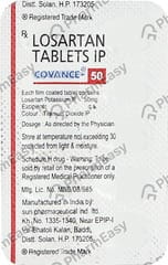Covance 50 MG Tablet (10): Uses, Side Effects, Price & Dosage | PharmEasy