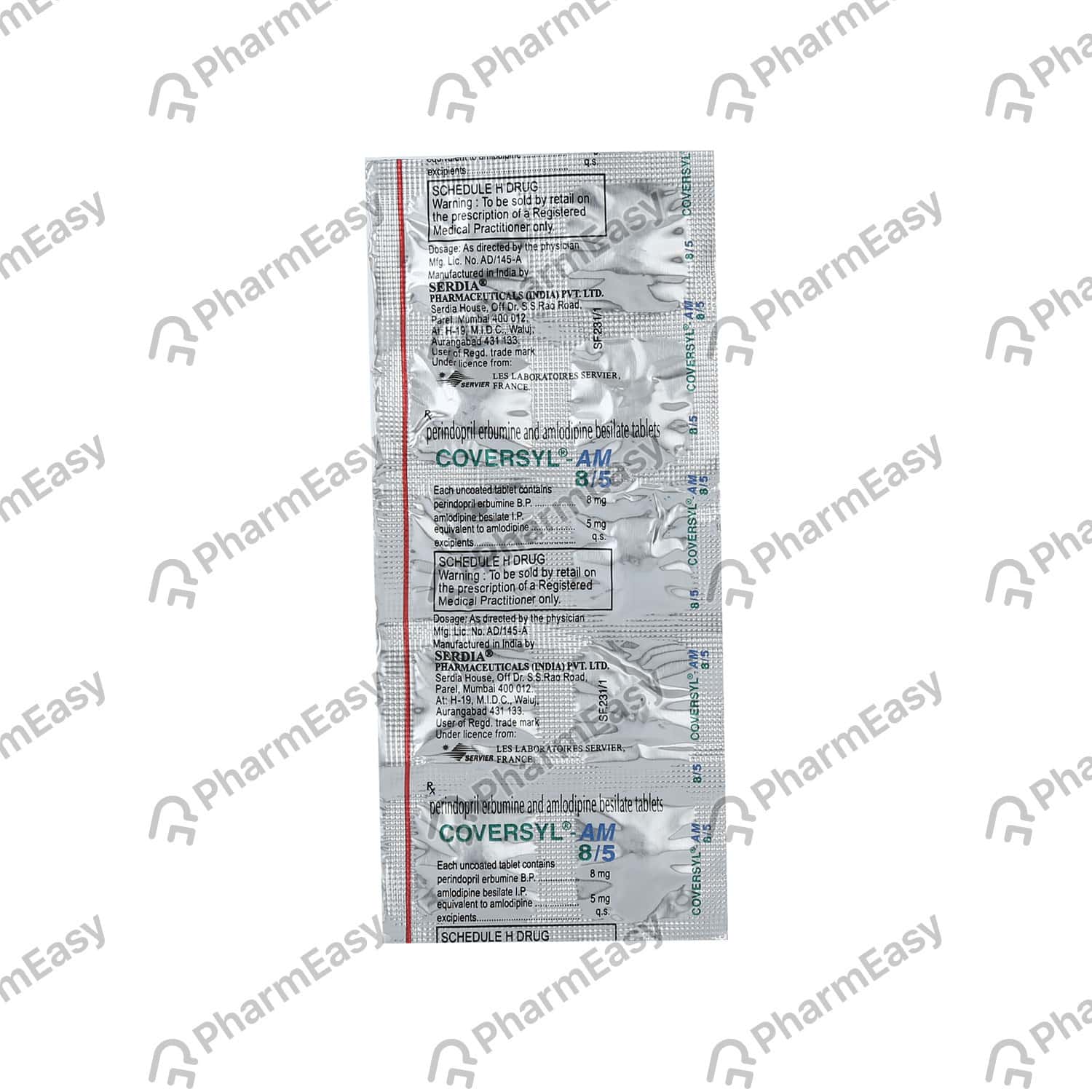 Buy Coversyl Am 8/5 Tablet Online at Flat 18% OFF* | PharmEasy