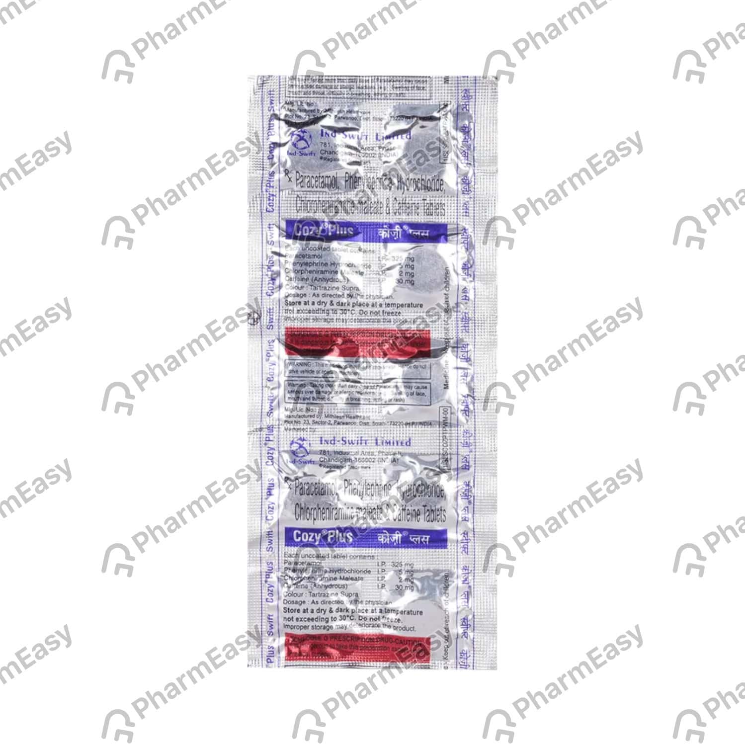 Cozy Plus Strip Of 10 Tablets: Uses, Side Effects, Price & Dosage ...