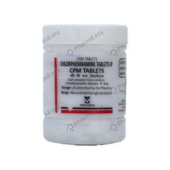 Cpm 4 MG Tablet (1000) - Uses, Side Effects, Dosage, Composition ...
