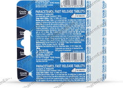 Crocin Advance Tablet: Uses, Side Effects, Price, Dosage & More Info ...