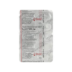Curam 625mg Strip Of 10 Tablets - Uses, Side Effects, Dosage ...