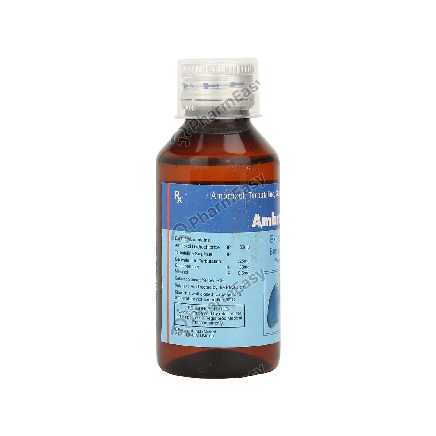 Buy Ambrolite S Expectorant 100ml Online at Flat 18% OFF* | PharmEasy