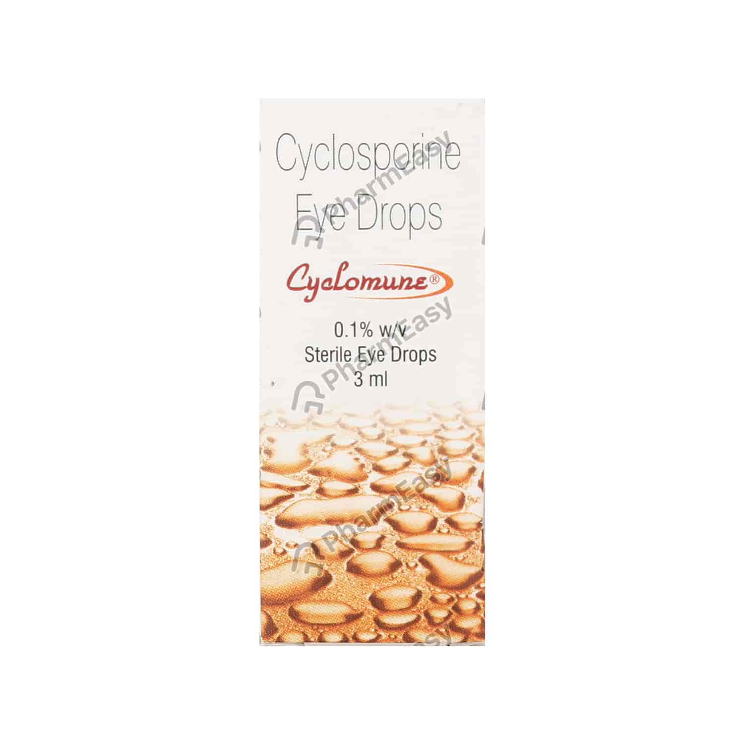 Buy Cyclomune 0.1% Eye Drops 3ml Online at Flat 18% OFF* | PharmEasy
