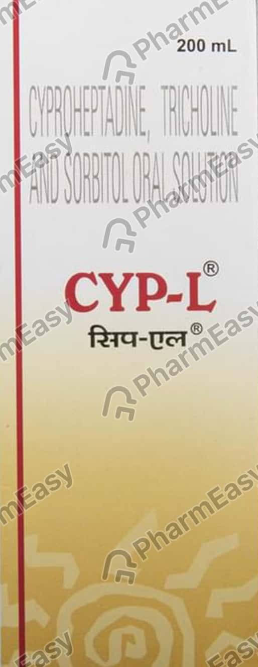 Buy Cyp L Bottle Of 200ml Oral Solution Online at Flat 15% OFF | PharmEasy