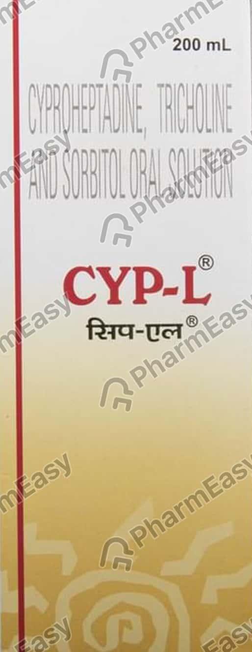 Buy Cyp L Bottle Of 200ml Syrup Online at Flat 15% OFF | PharmEasy